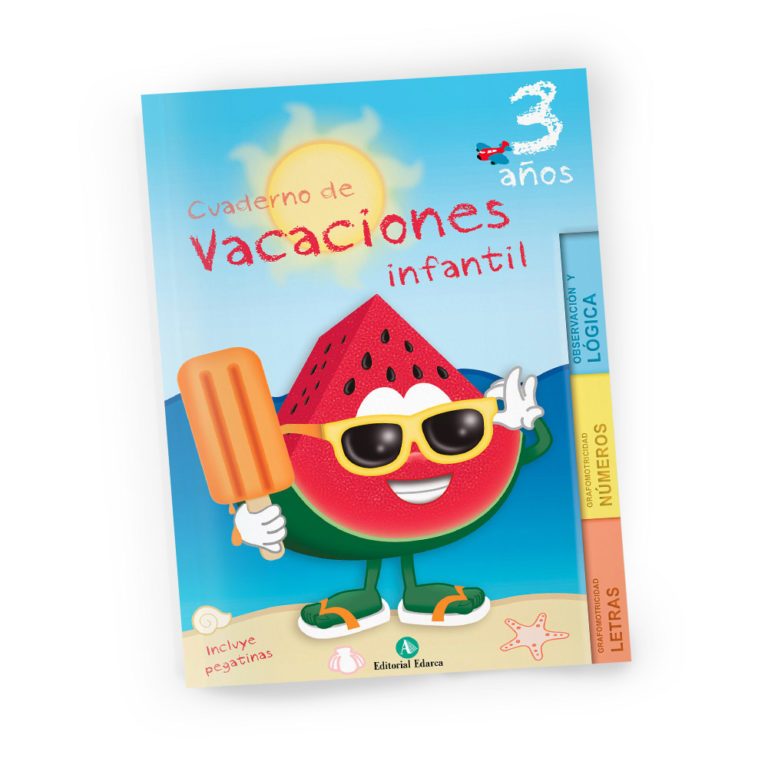 Cuaderno de vacaciones para 3 de infantil | Cuadernos de repaso