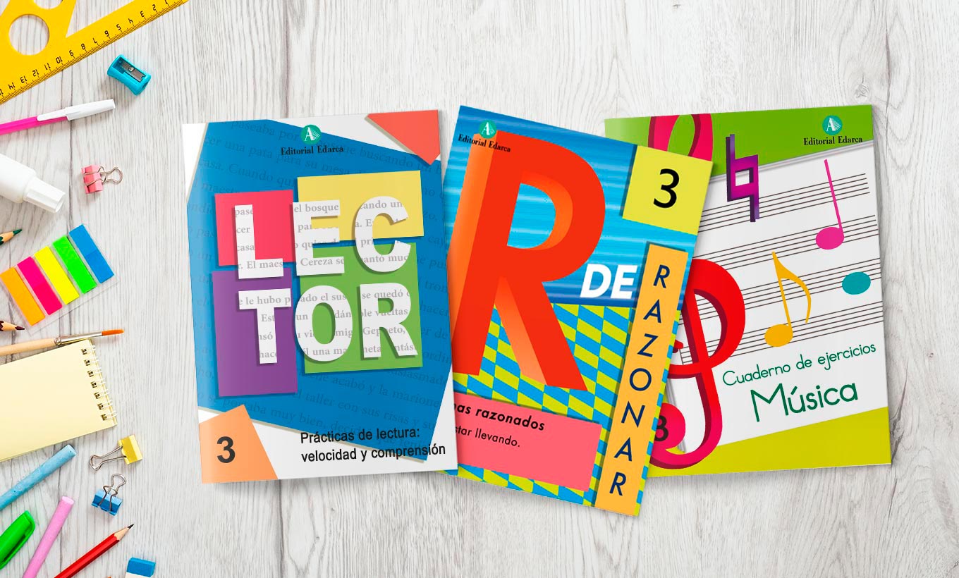 Editorial Edarca - Venta de Cuadernos Escolares - 3 a 14 años